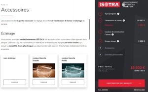 Application mobile ISOTRA pergola | Storesisotra.fr